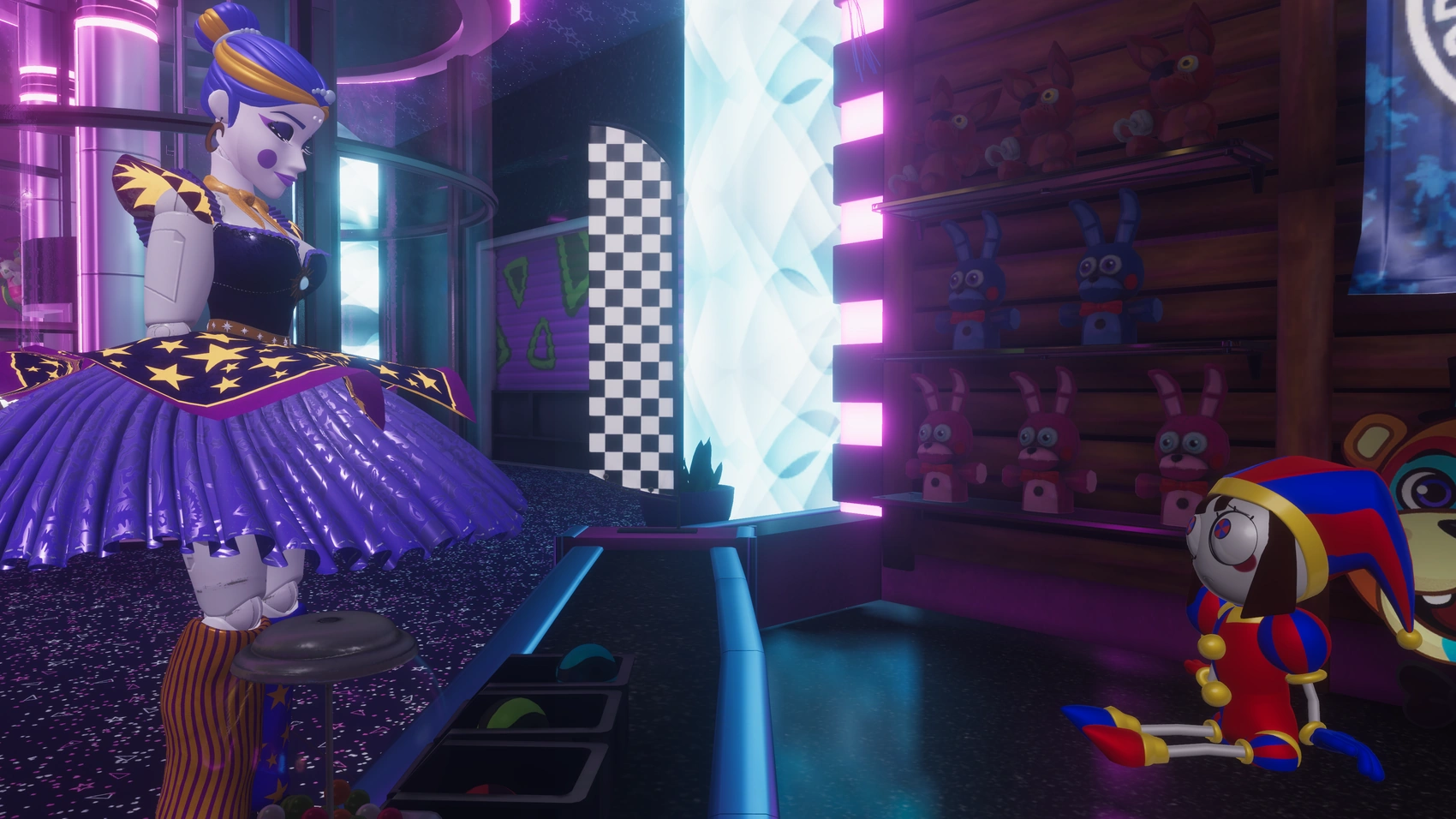 Pomni meets Glamrock Ballora! | Fandom