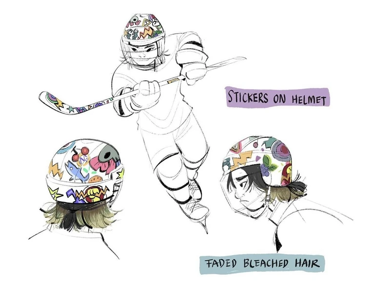 Concept arts of Grace Hsieh from Inside Out 2 | Fandom