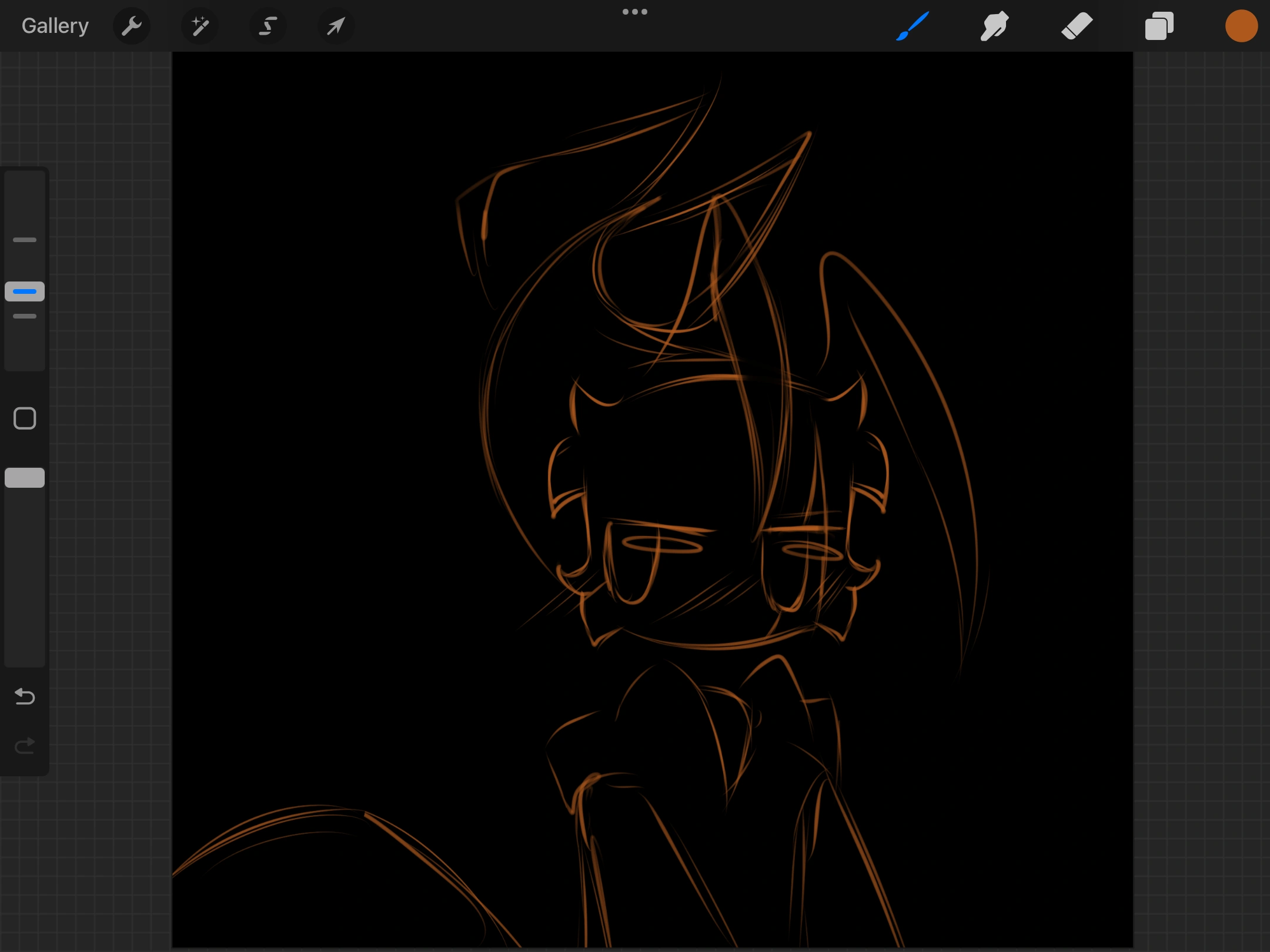 Giggles drawing a comic w the new brush im hyperfixated on | Fandom