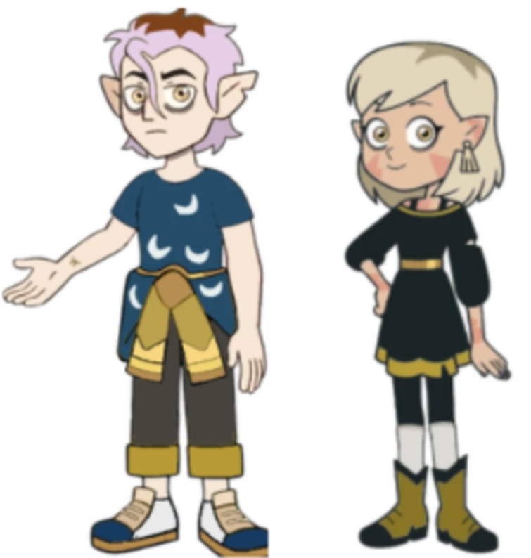 color swapped amity and hunter | Fandom