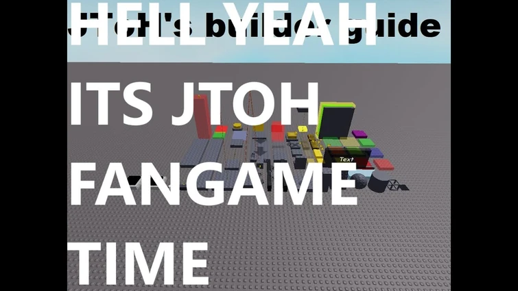 I'm Working On A JToH Fan-Game. Can Somebody Tell Me How To Make A ...