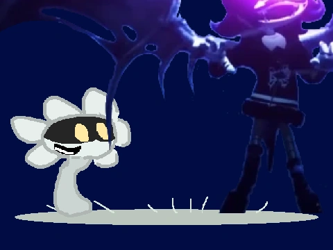 ``Oh silly me! im your best friend! Flowey! flowey the Flower-drone ...