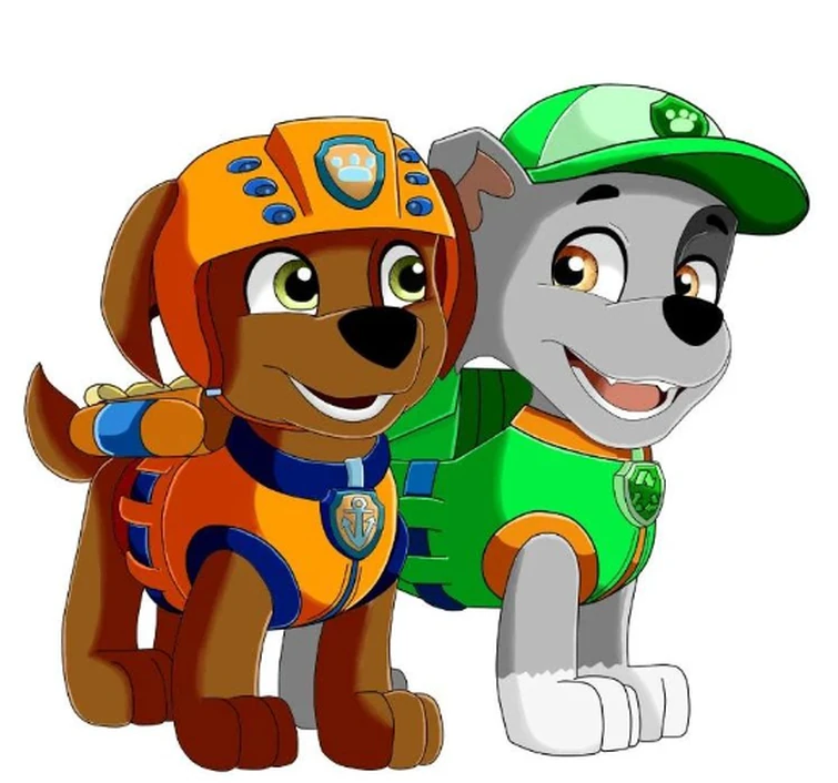 Awesome Rocky and Zuma fan art. | Fandom