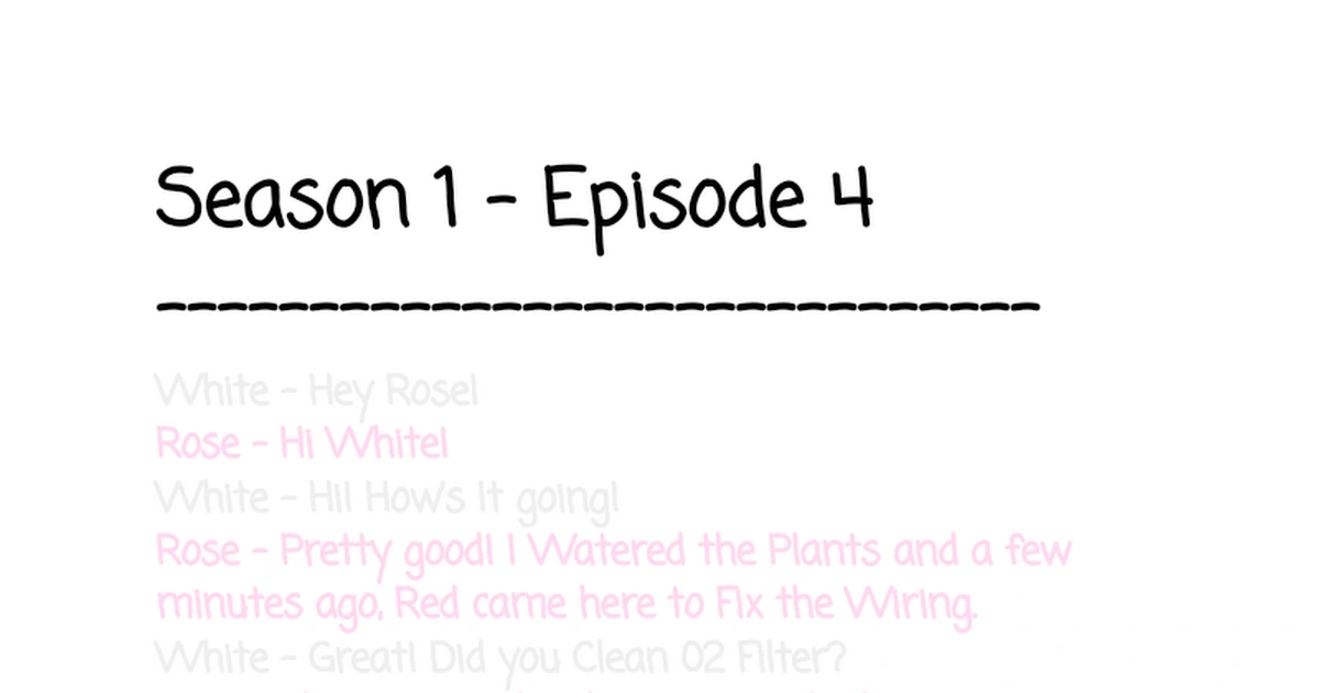 Season 1 - Episode 1 | Fandom