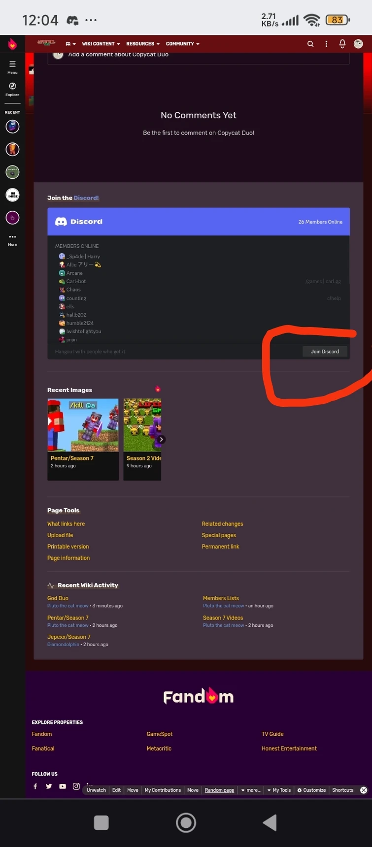 Join the Discord! | Fandom