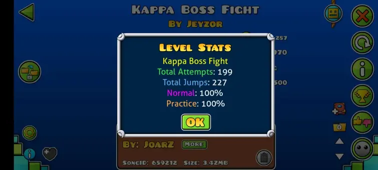 i beat kappa boss fight in 199 attempts (demon #420) | Fandom