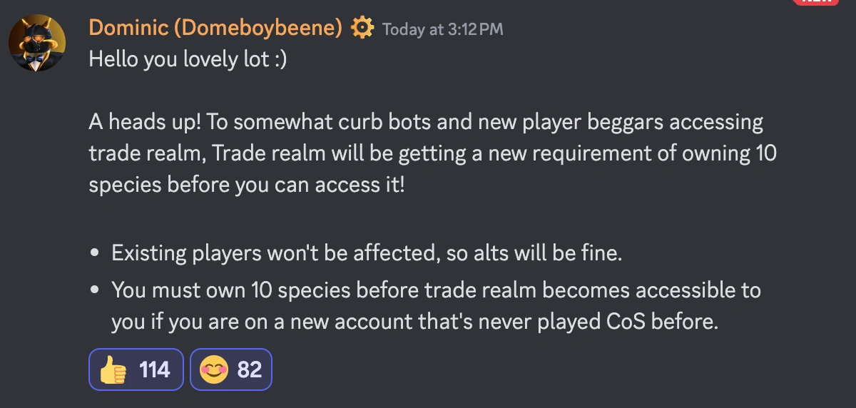 Trade Realm Limited Access!!! | Fandom