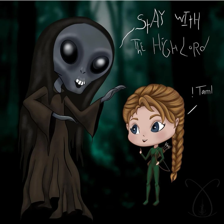 Feyre and the Suriel fanart (aCoMaF spoilers) | Fandom