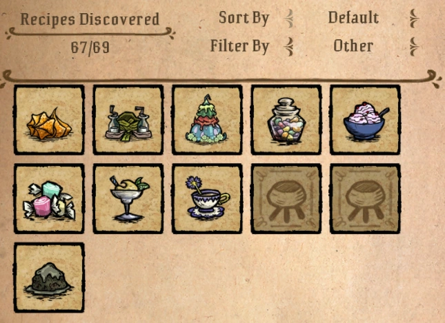 Missing recipes | Fandom