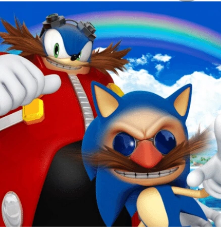 You thought that mega man sonic face swap was cursed? | Fandom