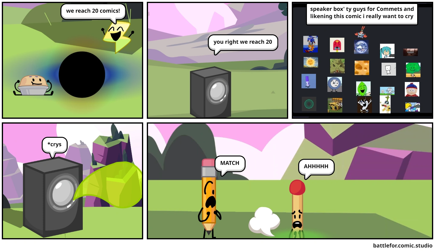 BFDI comic 20! | Fandom
