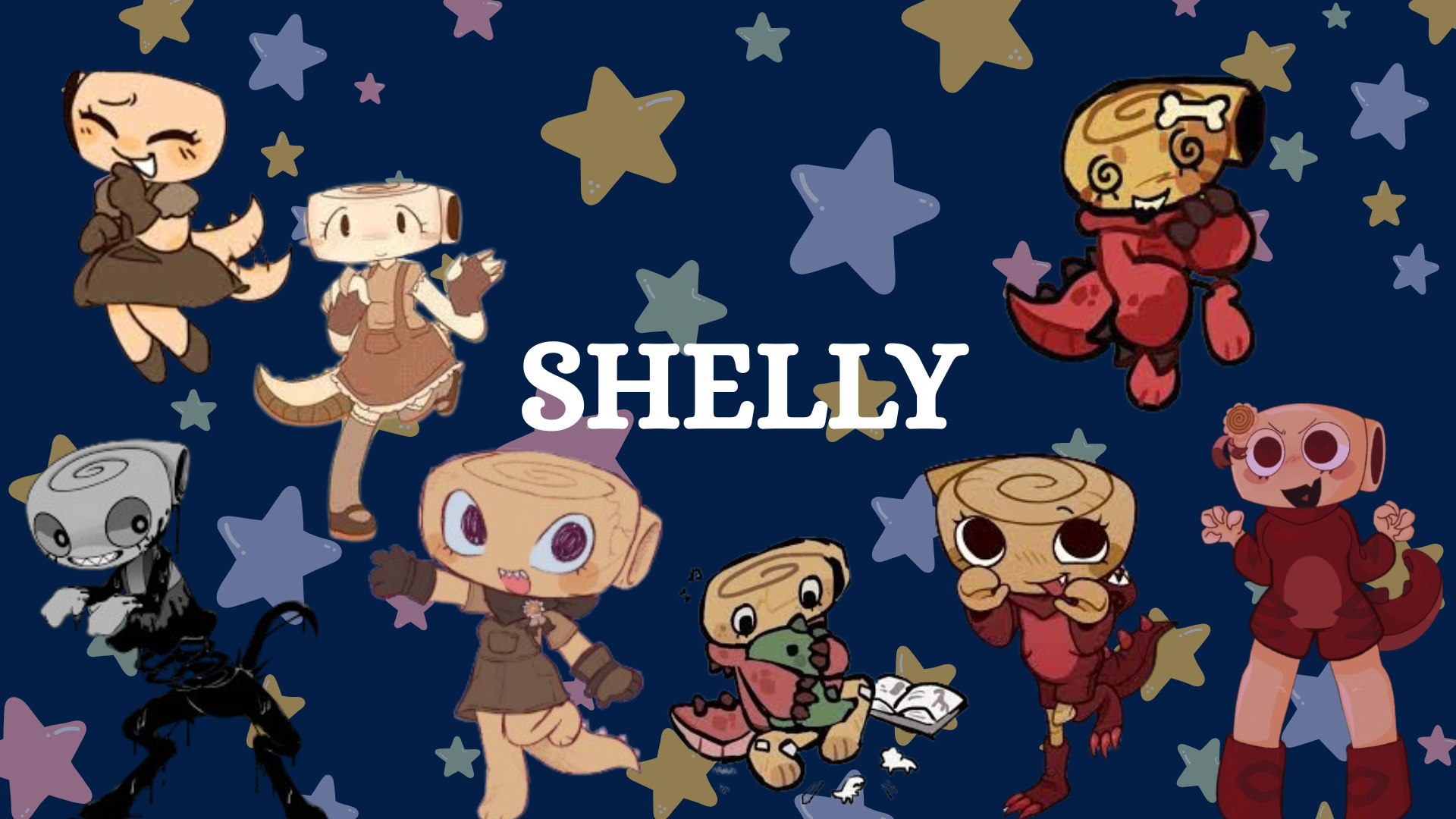 Shelly collage wallpaper i made | Fandom
