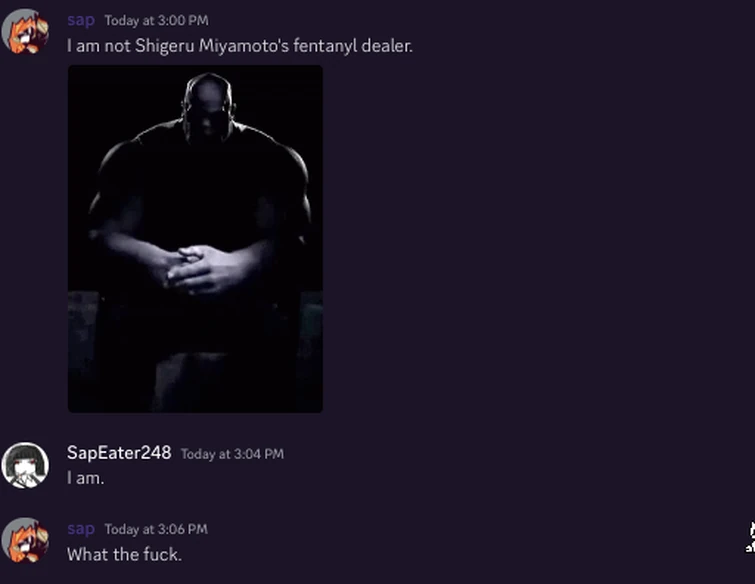 yall stacey is shigeru miyamoto's fentanyl dealer | Fandom