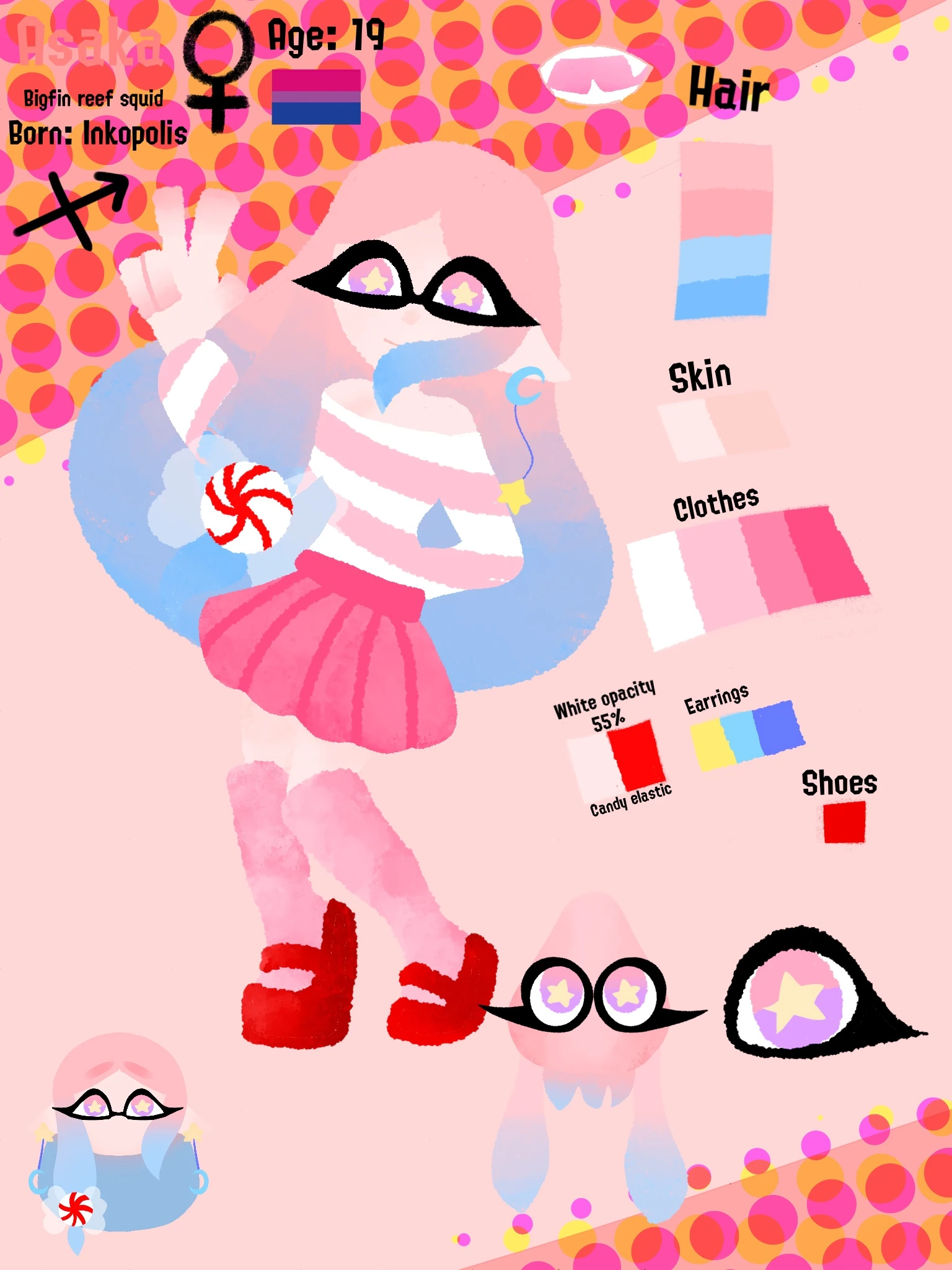 Advertisement: Asaka’s reference sheet | Fandom
