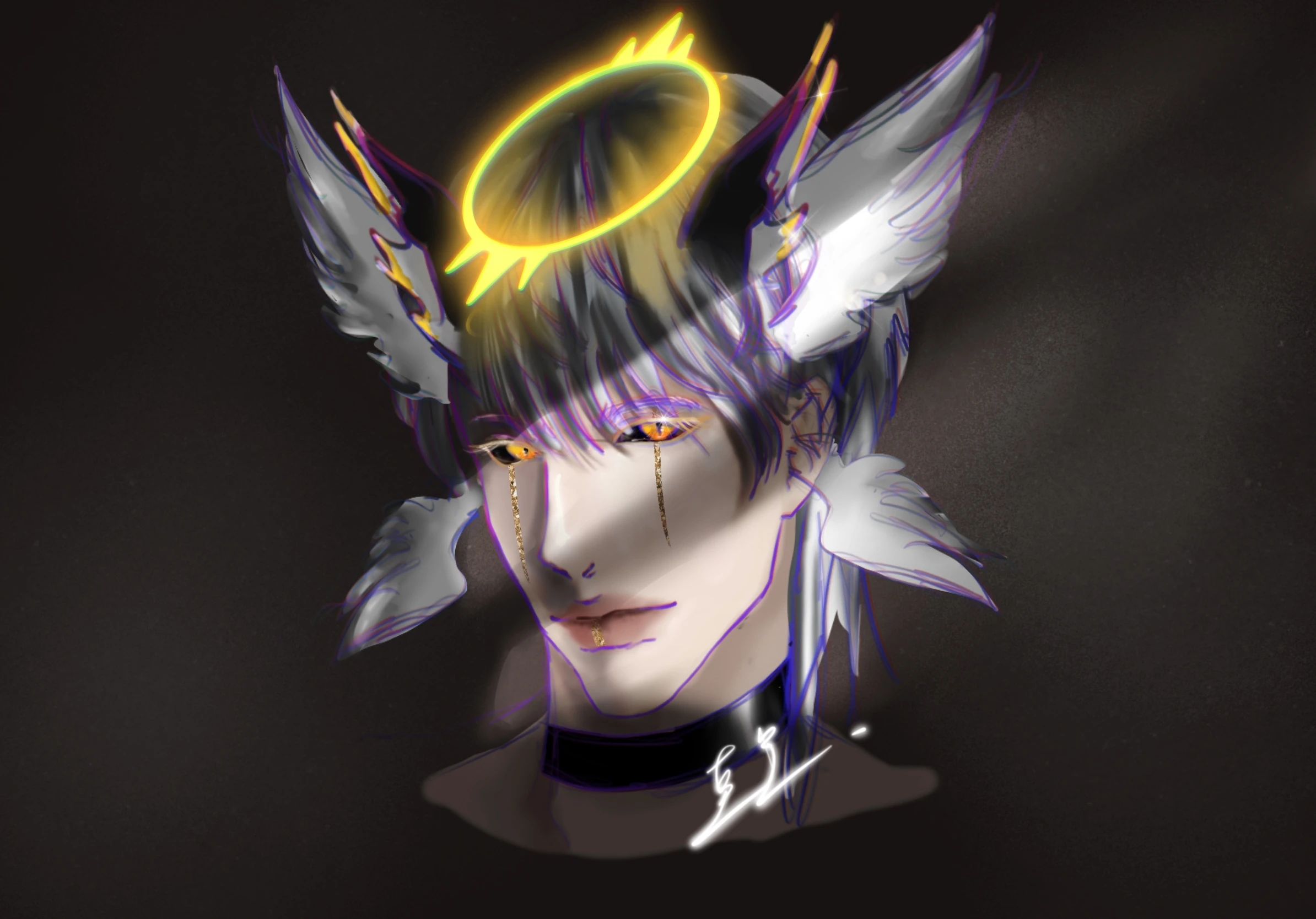 human aer doodle and a wip | Fandom