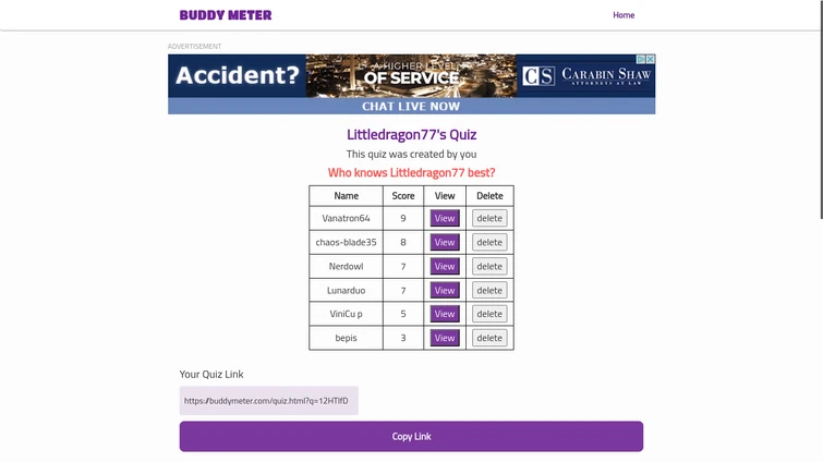I did buddy quiz too | Fandom