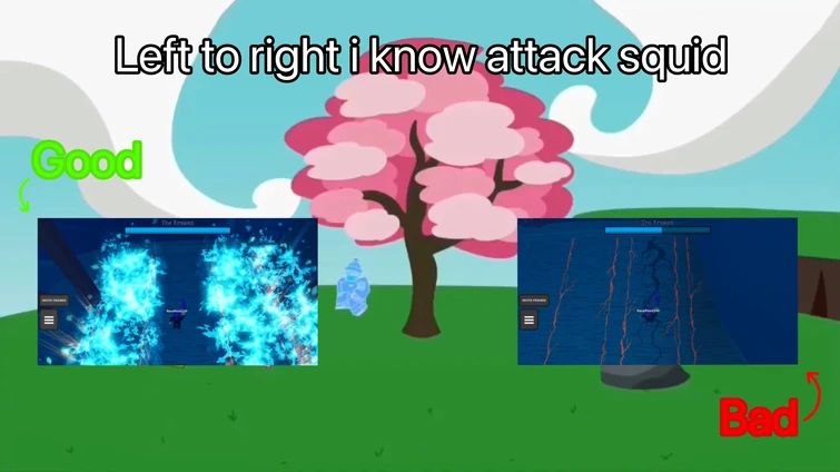 Left to right i know attack squid | Fandom