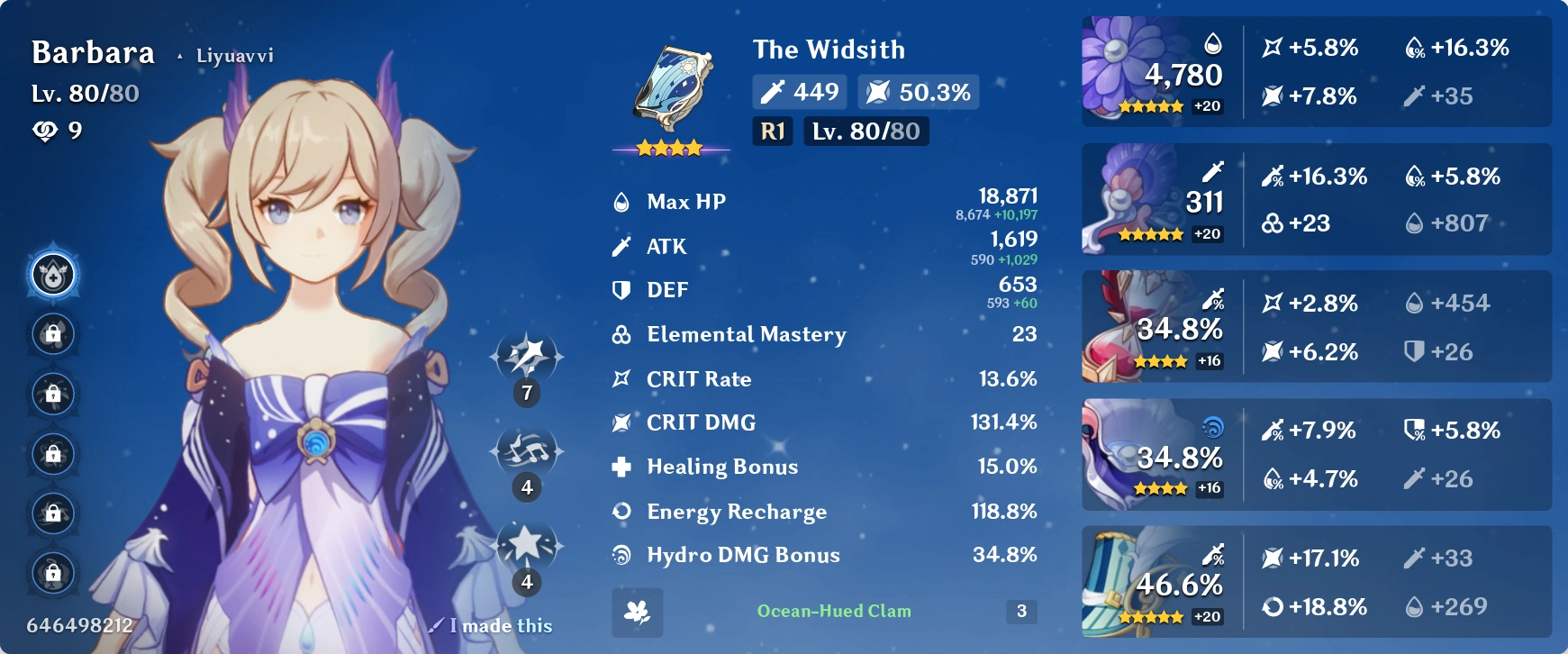 My OP(ish) Barbara build | Fandom