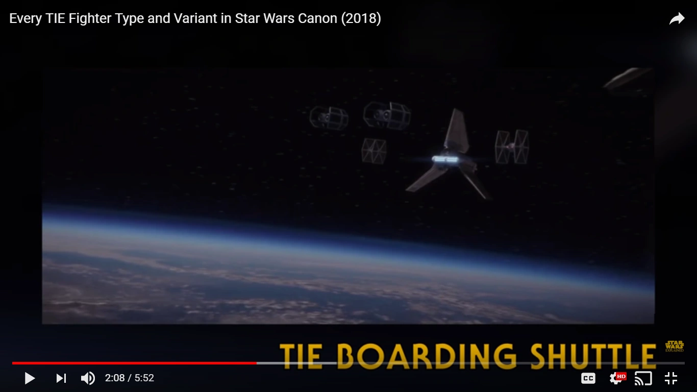 what are the tie bomber looking ships at of rogue one | Fandom