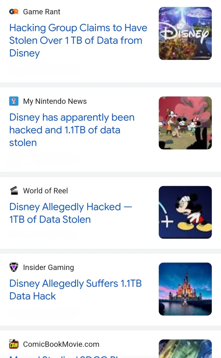 So apparently Disney got hacked | Fandom