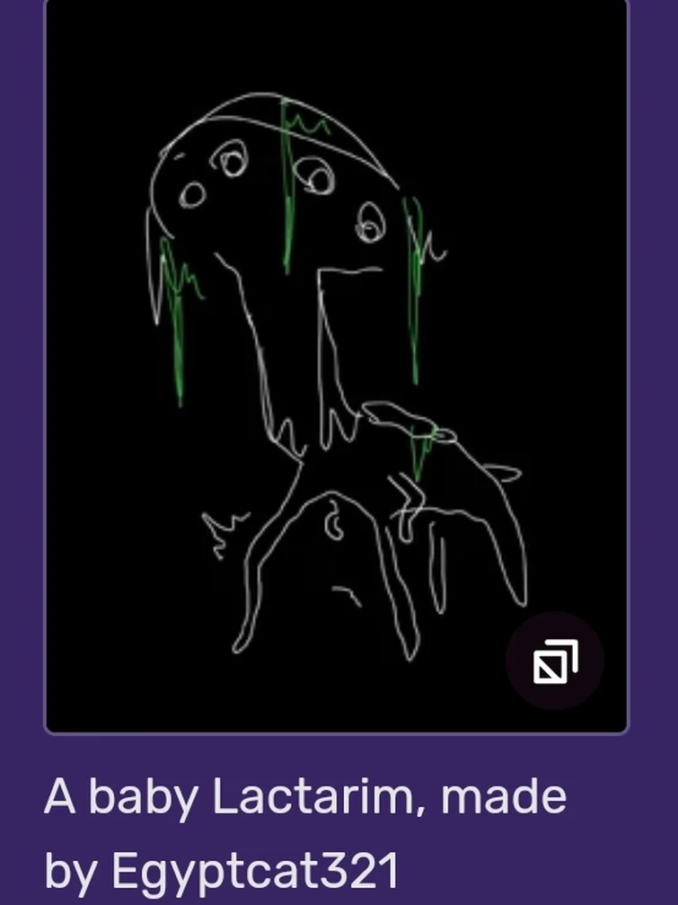 Apparently this is a sketch of the Baby Lactarim | Fandom