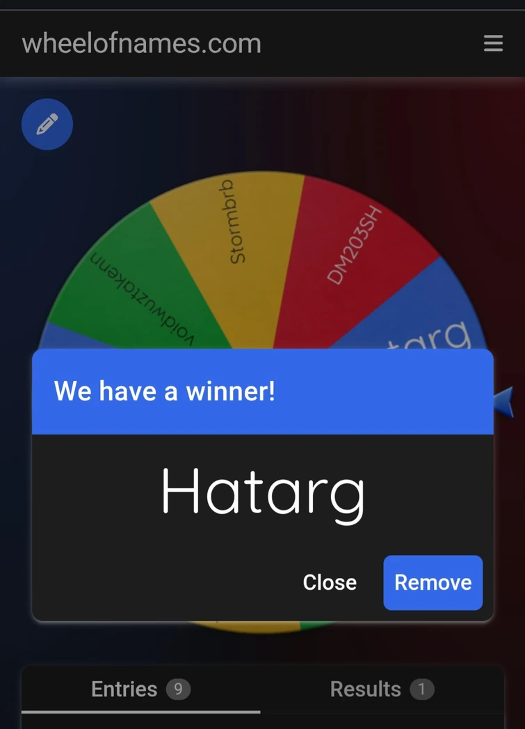 giveaway winner | Fandom