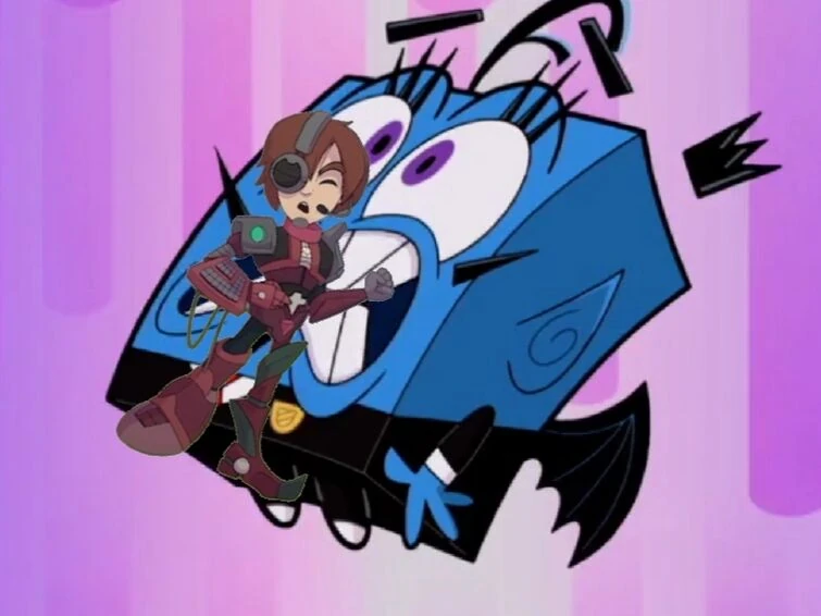 Cosmo hits Anti-Foop and F1shard with a shovel | Fandom