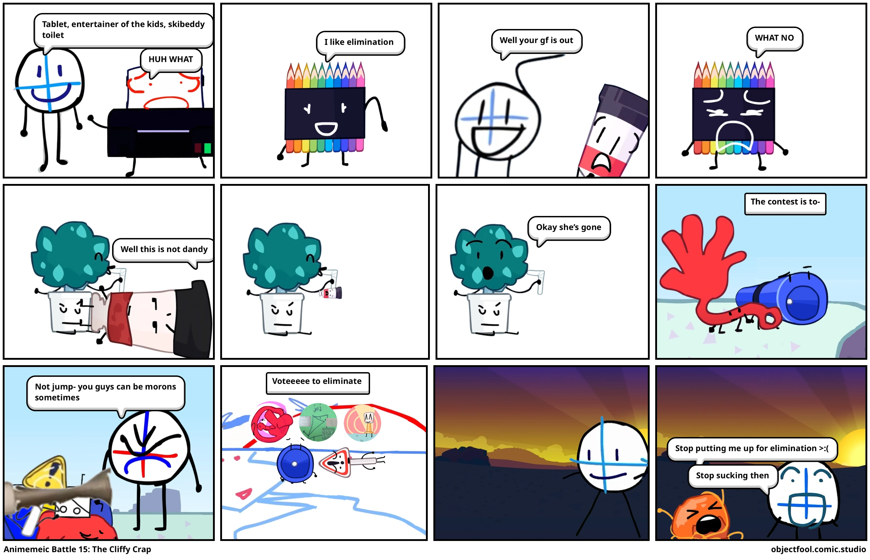 Animemeic Battle 15: The Cliffy Crap | Fandom