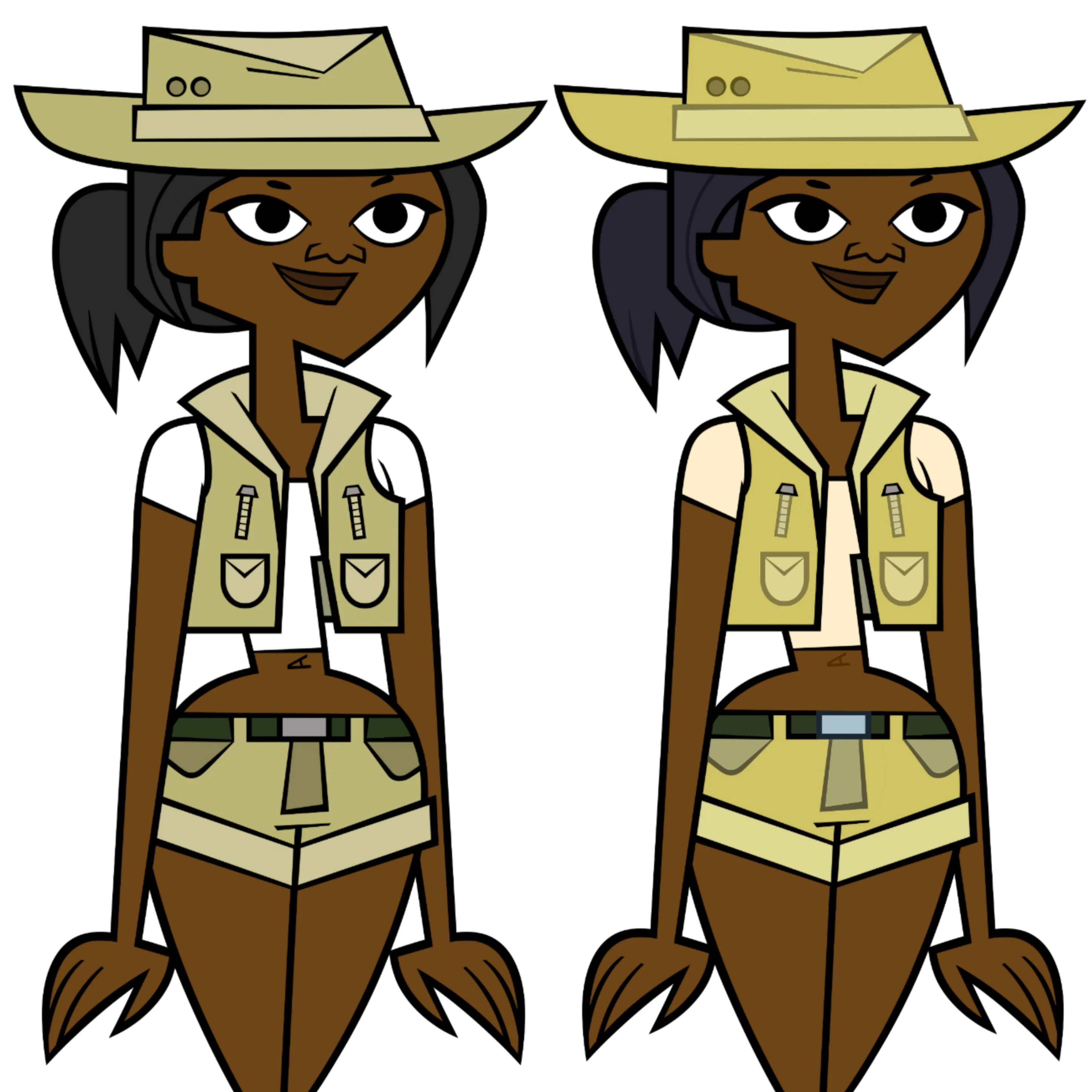 A comparison of Jasmine, alejandro and Heather and their cameo from ...