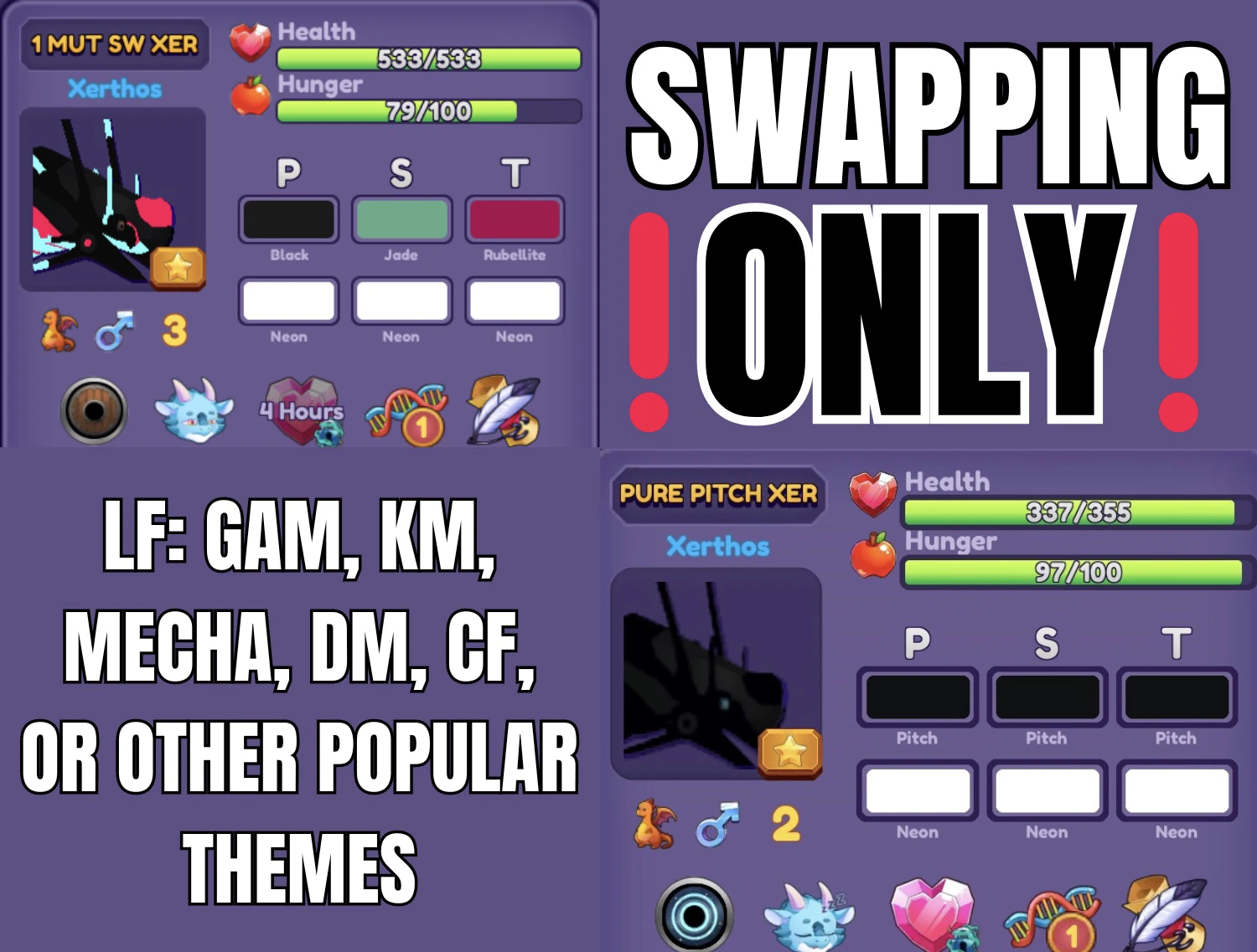 Swapping and Cohatching | Fandom