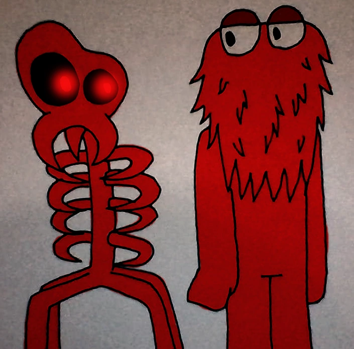 Two Red Guys (one from ONAF and one from DHMIS) | Fandom