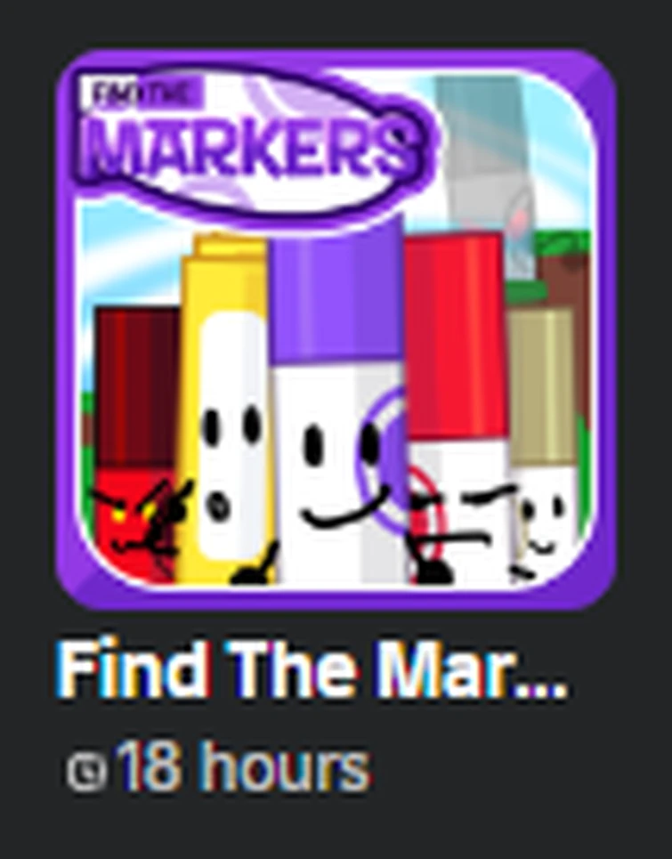 Discuss Everything About Find The Markers Wiki | Fandom