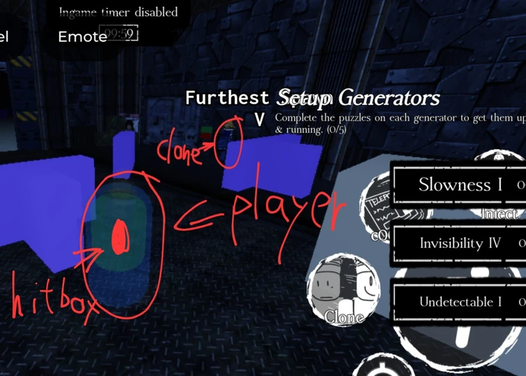 dang...The visible collision hitbox setting bug just make all invisible effect really useless ...