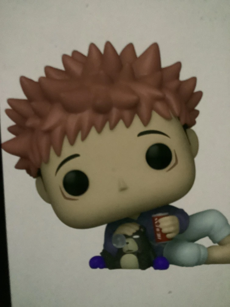 Funko pop Yuji with a pop and a tsukamoto doll | Fandom