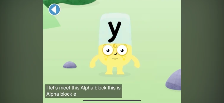 Something about Alphablock Y in this video | Fandom