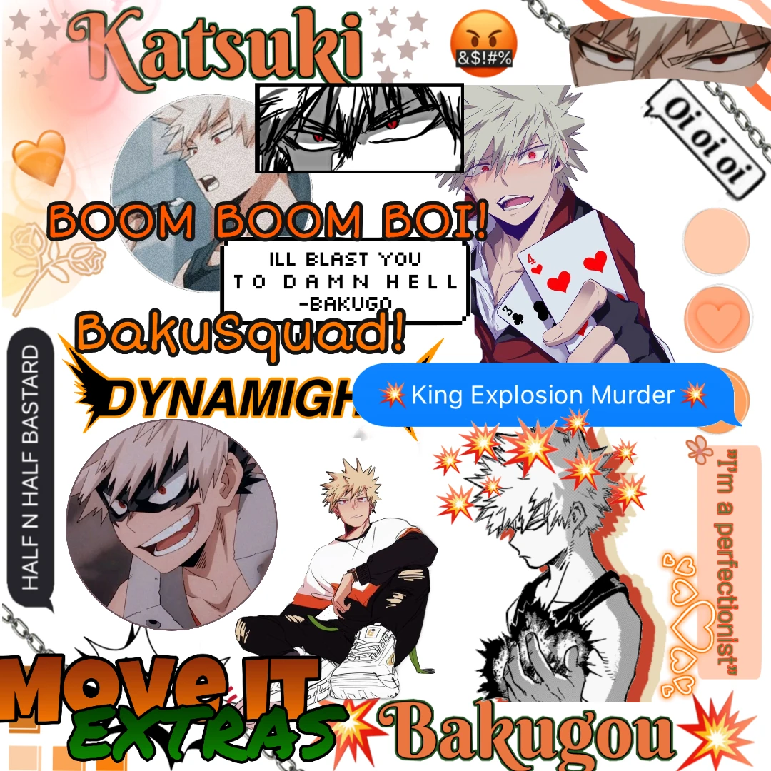 bakugo collage | Fandom