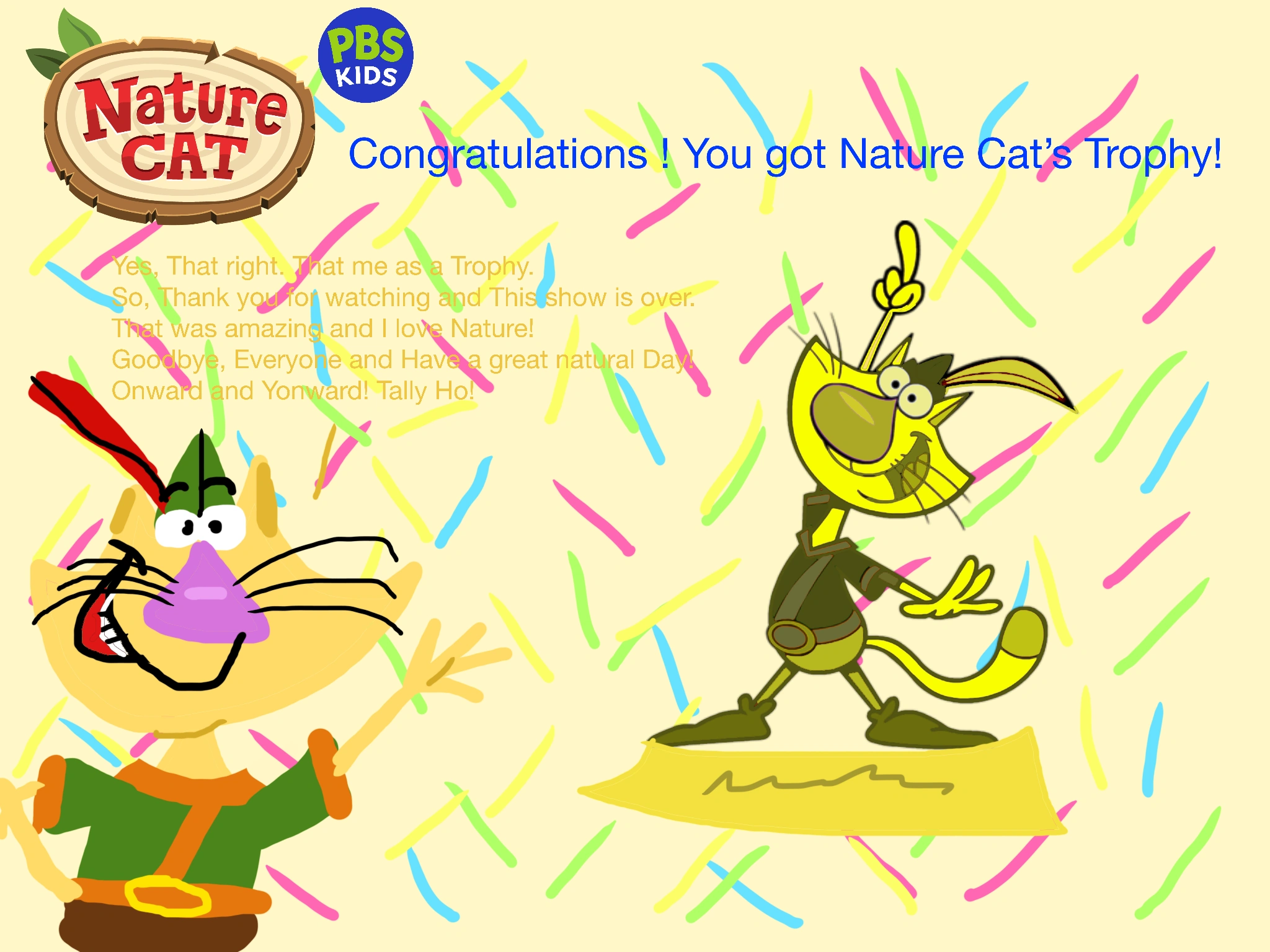 Congratulations! You got Nature Cat Trophy! | Fandom