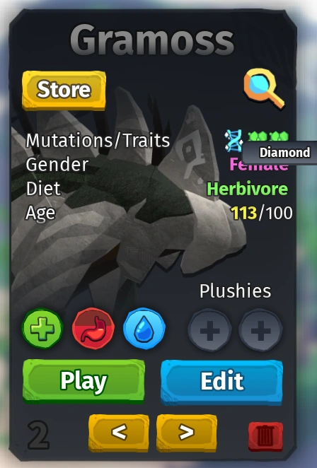 selling diamond gramoss.. | Fandom