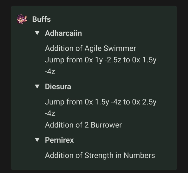 Stat changes | Fandom