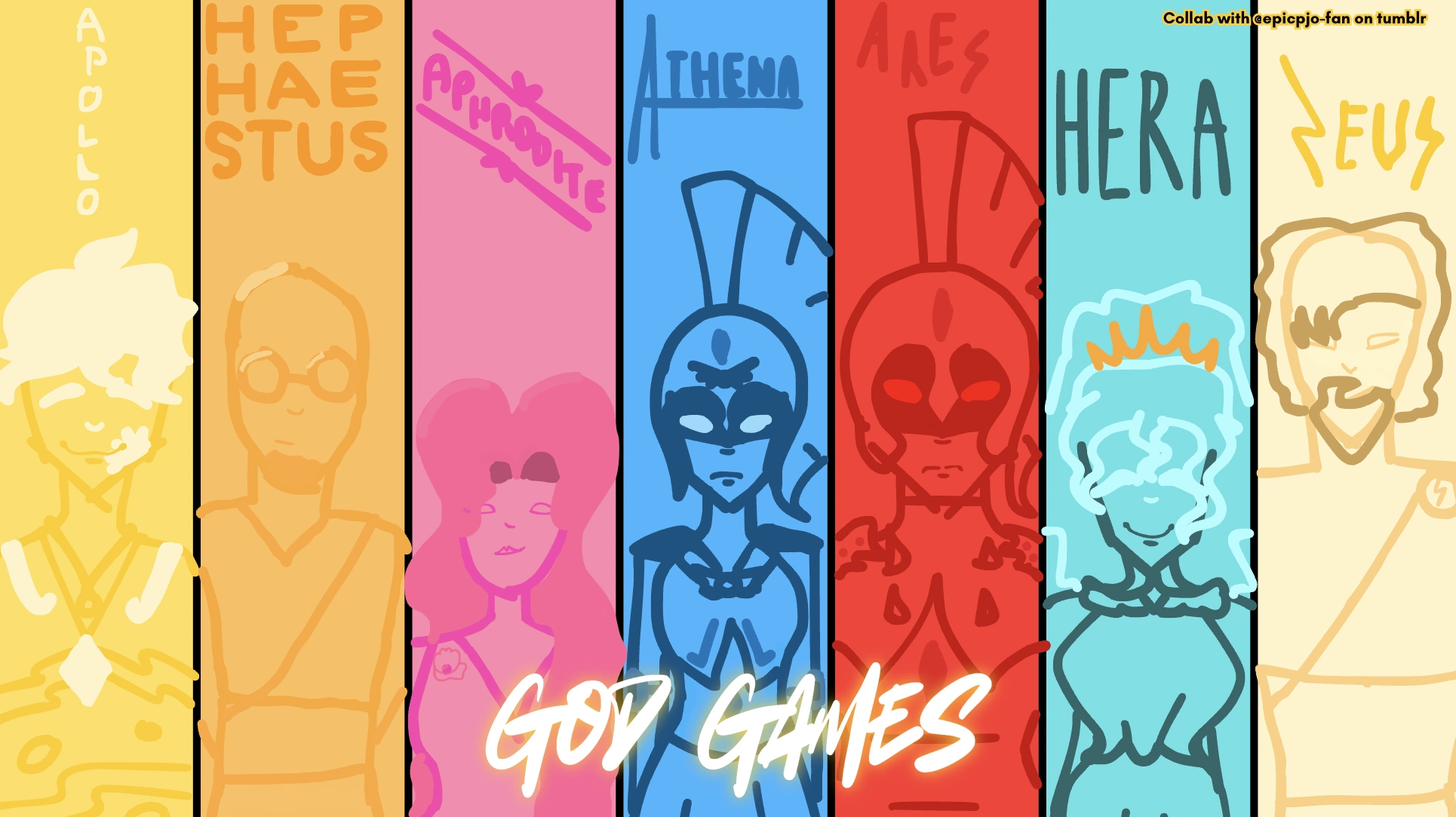 God Games (collab with my classmate!) | Fandom