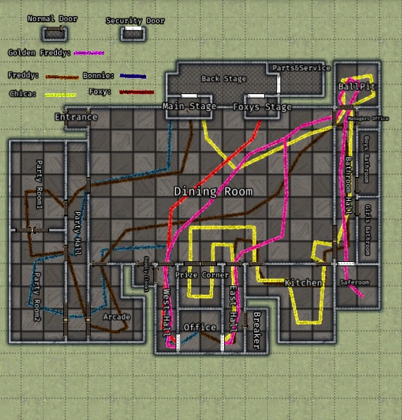 I tried to Reimagine FNaf 1-3's Layout | Fandom