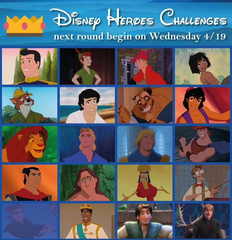Best Disney Heroes Challenges: ROUND 2 | Fandom