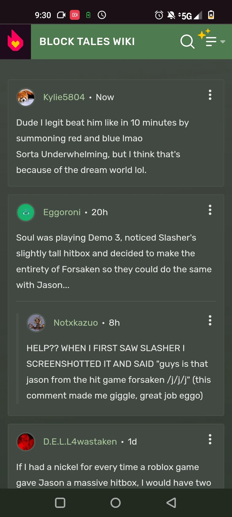 Forsaken players seeing slashers big ahh hitbox | Fandom