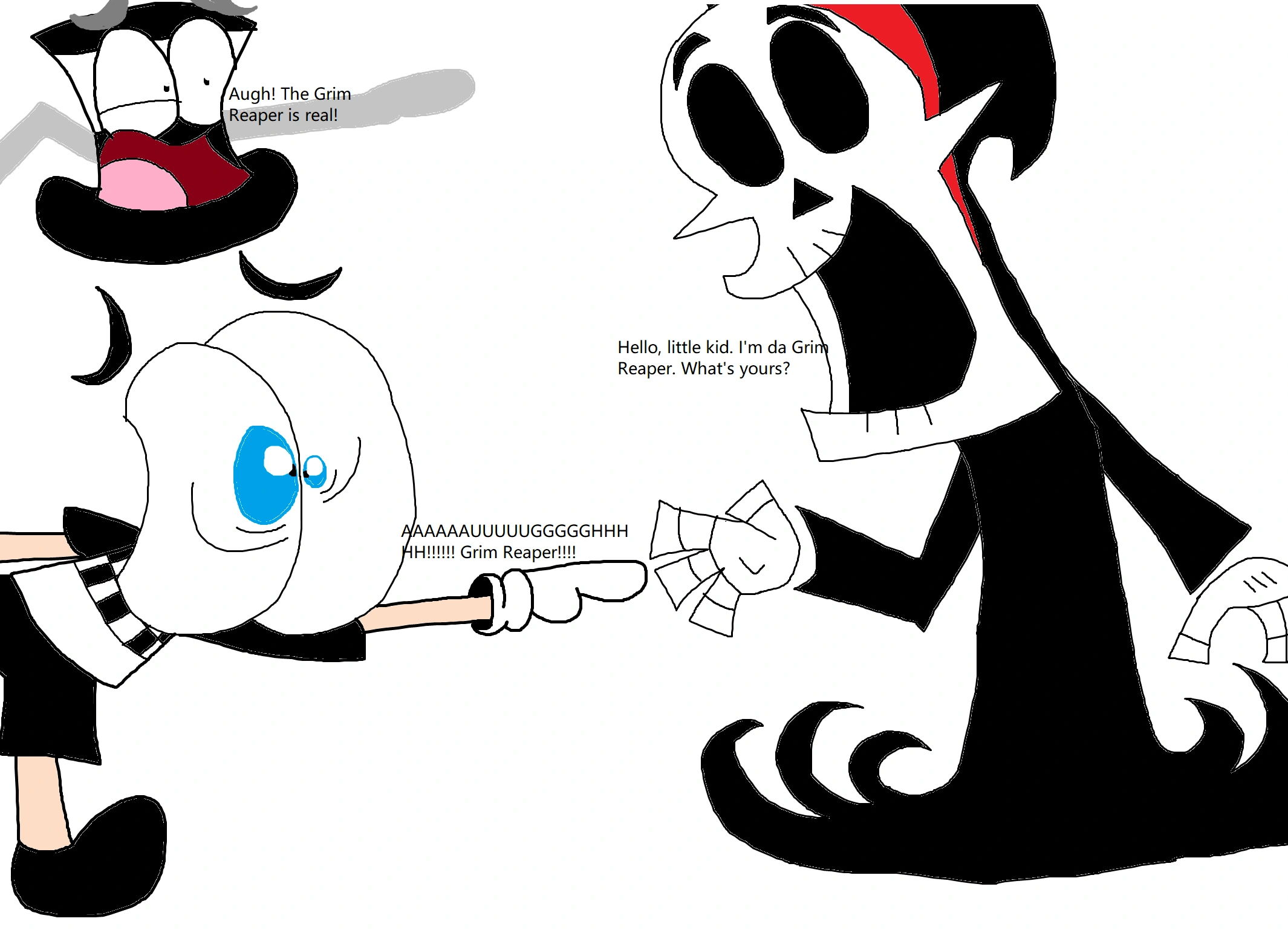 When they met (Grim & Evil/Evil Con Carne/The Grim Adventures of Billy ...