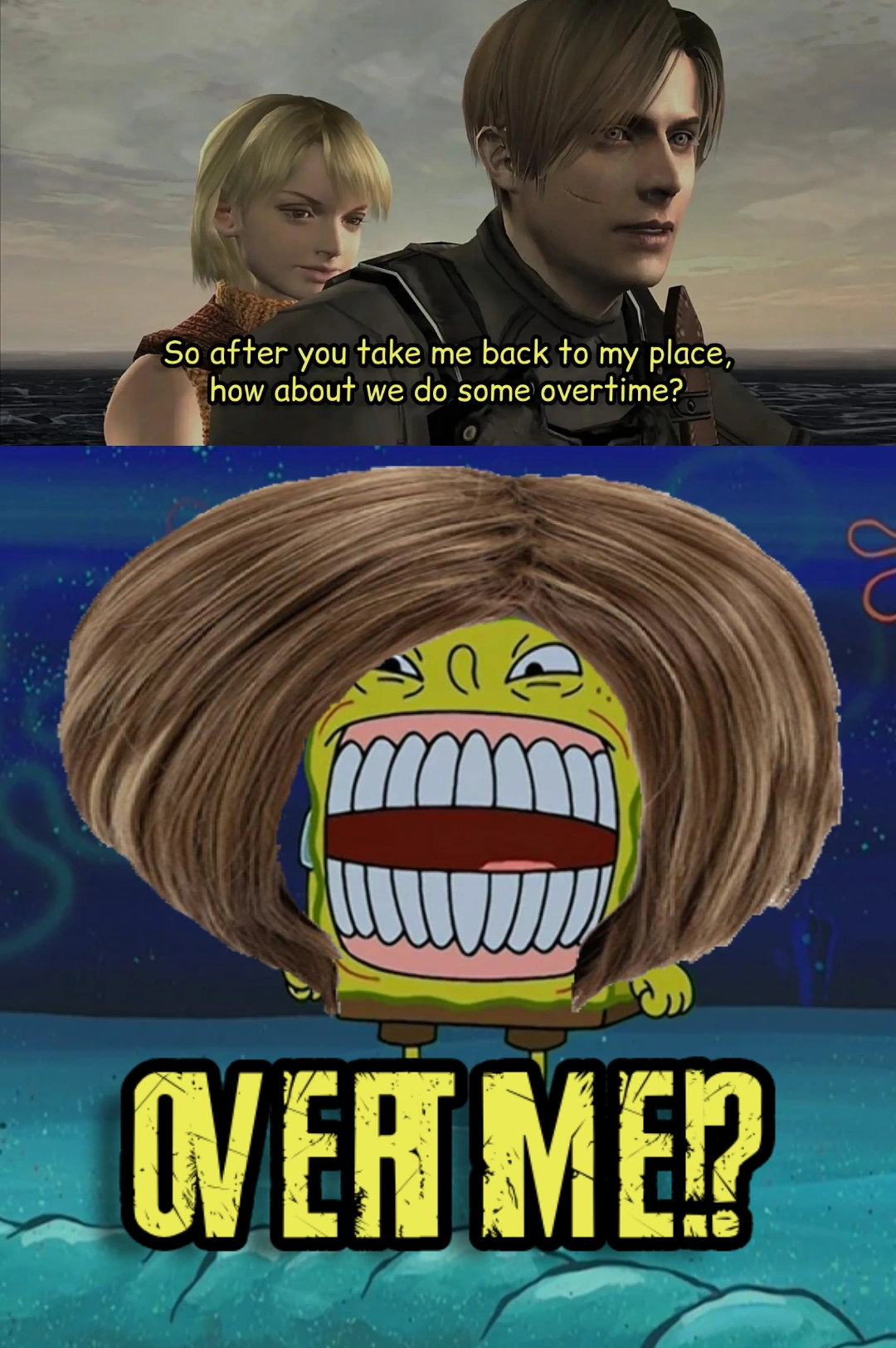 Overtime meme, by ME | Fandom