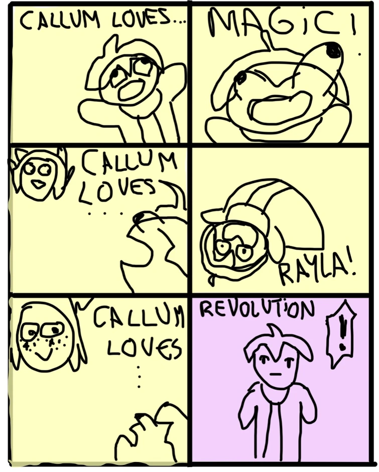 Callum loves revolution | Fandom
