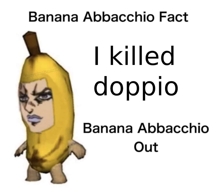 Ask Banana Abbacchio and Banana Doppio questions | Fandom