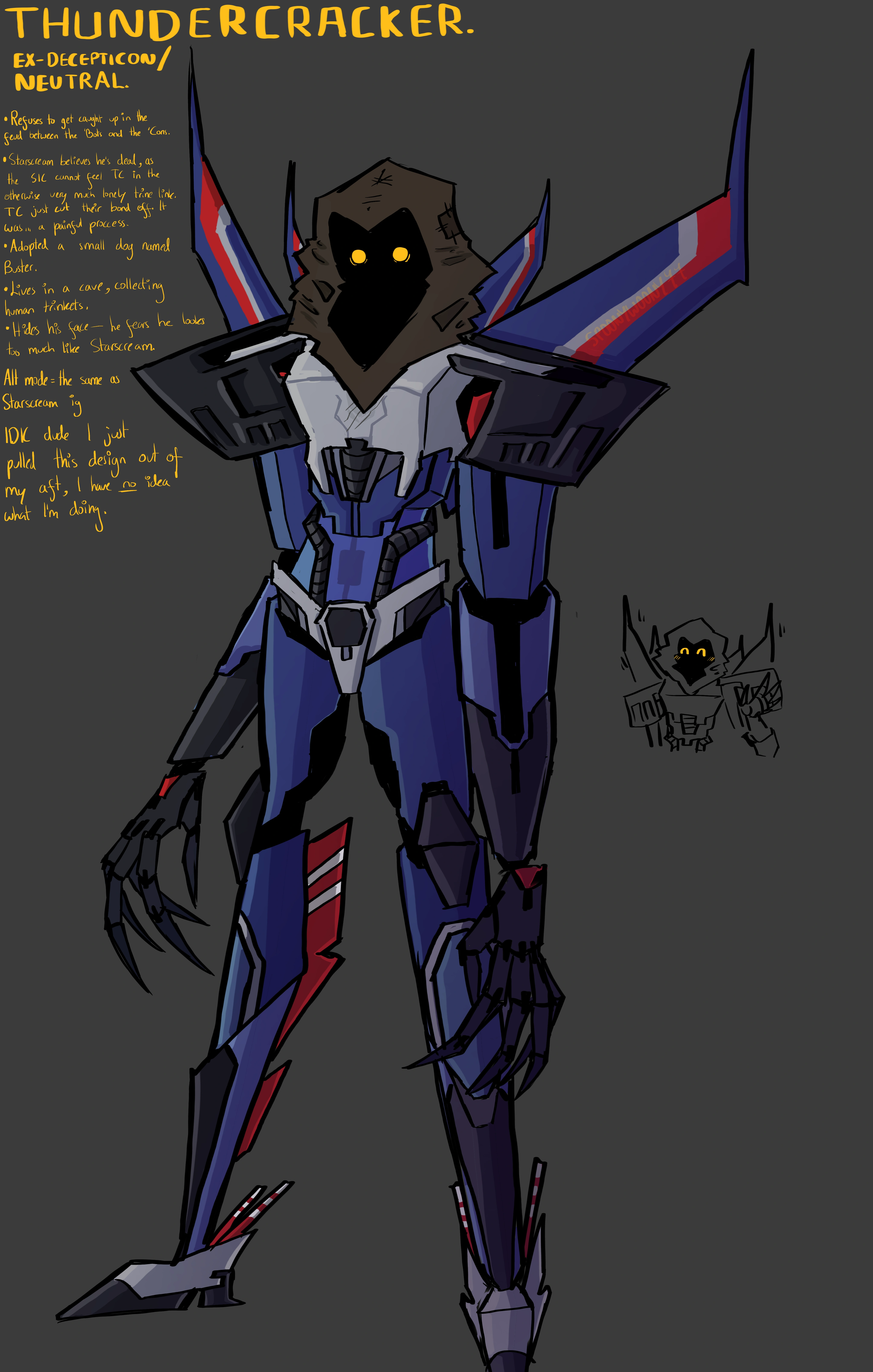 TFP AU Thundercracker Design ^^ | Fandom