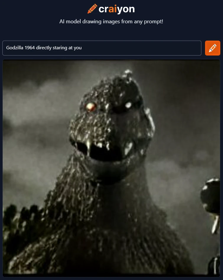 Craiyon AI draws you some interesting kaiju-related art/stuff. | Fandom
