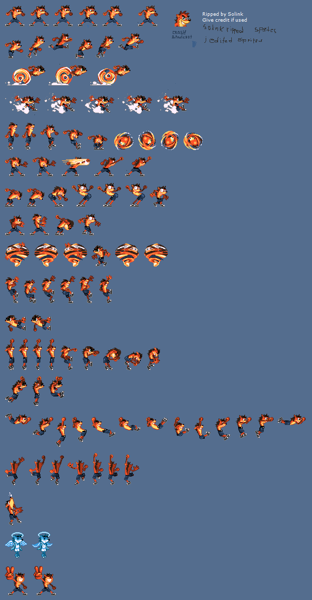 CRASH SPRITES UPDATE | Fandom